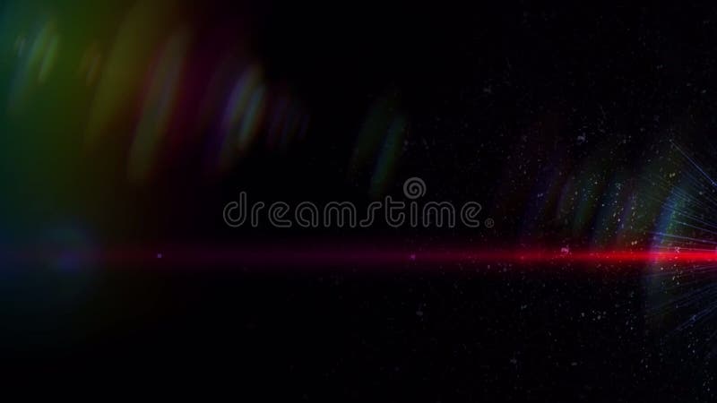 Light Flares Transitioning Creating a Beautiful Overlay Effect Stock ...