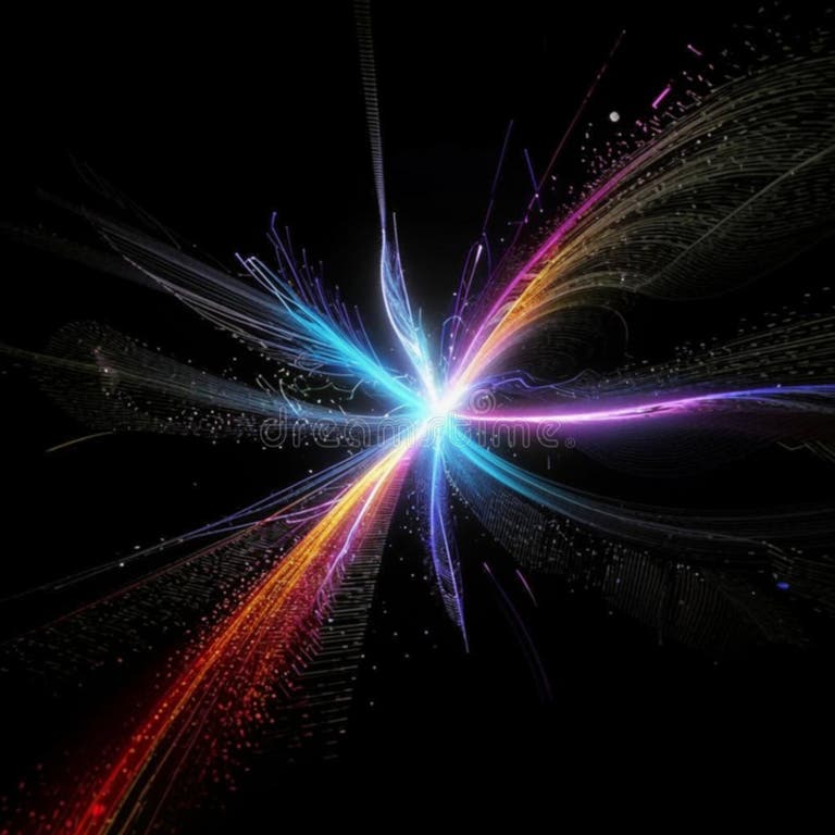 Light Flash. Spatial Portal. Stock Illustration - Illustration of dispersion, abstract: 361571652