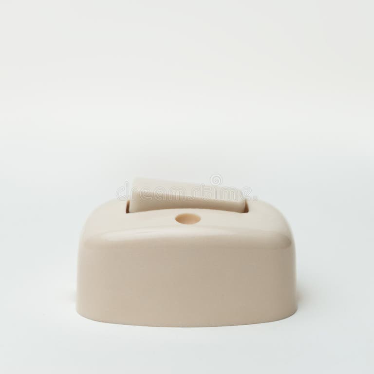 Light Flip Switch Power Control Concept Item Single One Isolated Stock ...