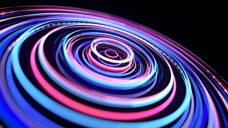 Light Flow Bg in 4k. Abstract Looped Background with Light Trails ...