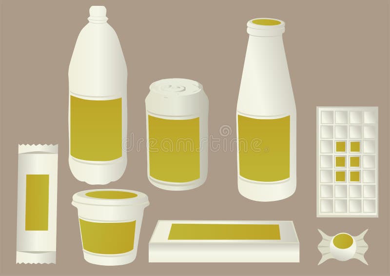 Light food packaging stock illustration. Illustration of eating - 113415702