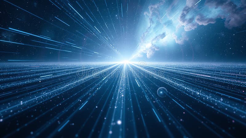 Light Frequencies with Zoom Out Center of the Image in the Cosmic Stock ...