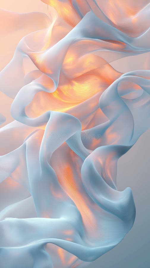 Light and Gentle Abstract Wallpaper for Phone Stock Image - Image of ...