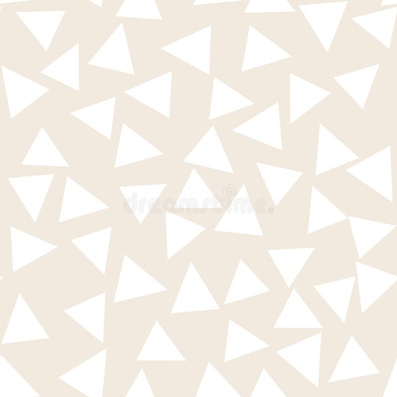 Light Geometric Background with Triangles. Seamless Pattern Two Colors ...