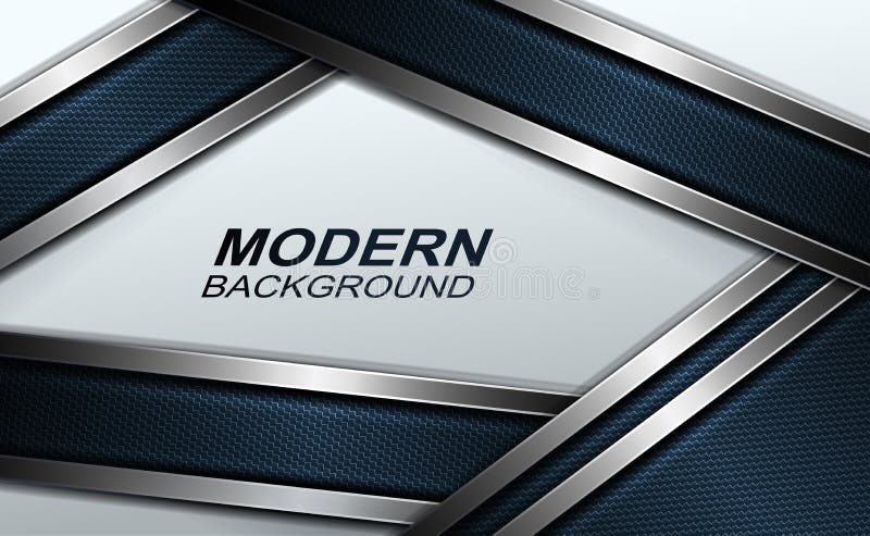 Light Geometric Design with Blue Textured Rectangular Frames with ...