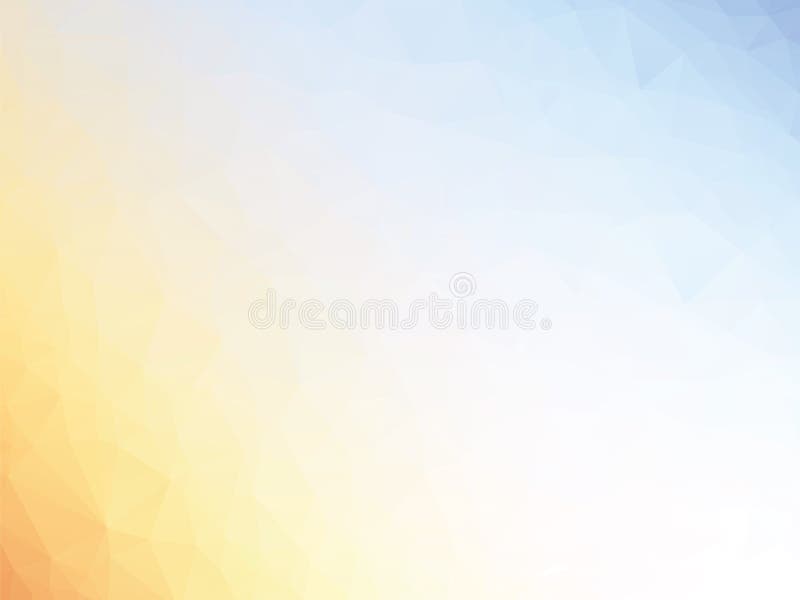 Light Geometric Orange Blue Texture Soft Background Stock Vector ...