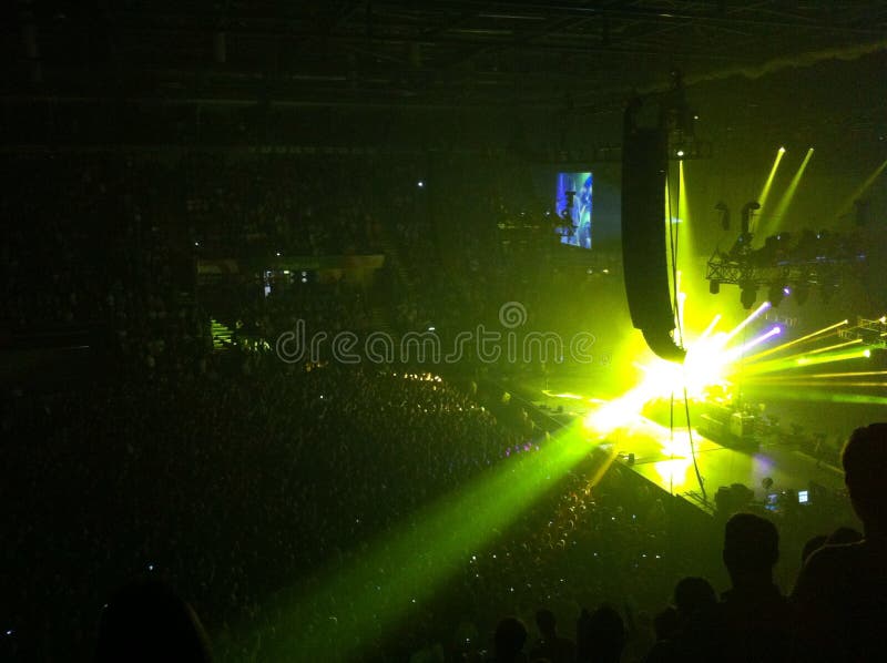 Light at a gig editorial stock photo. Image of lights - 45068193