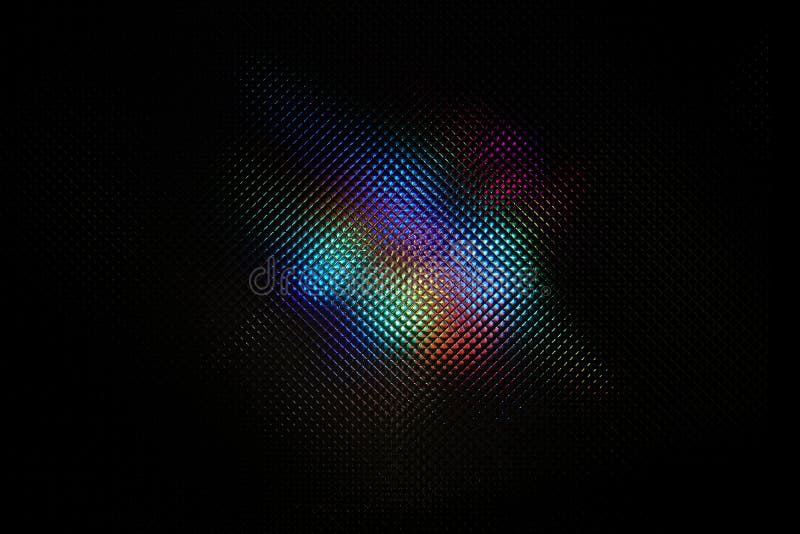 Light Glares with a Spectral Gradient on a Dark Background ...