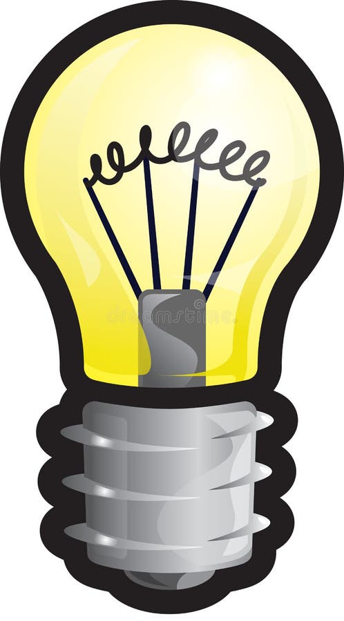 Light globe stock vector. Illustration of drawing, illumination - 23594050