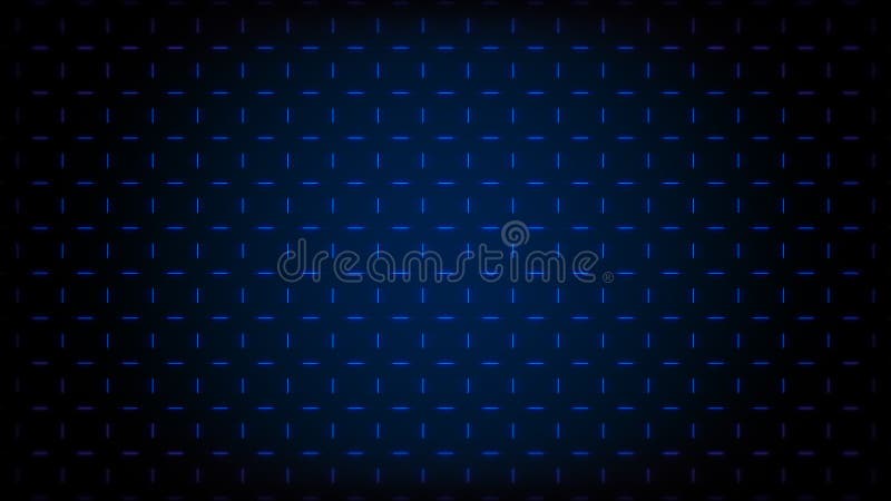 Light Glow Led Striped Grid Pattern Blue Gradient Background. Abstract ...