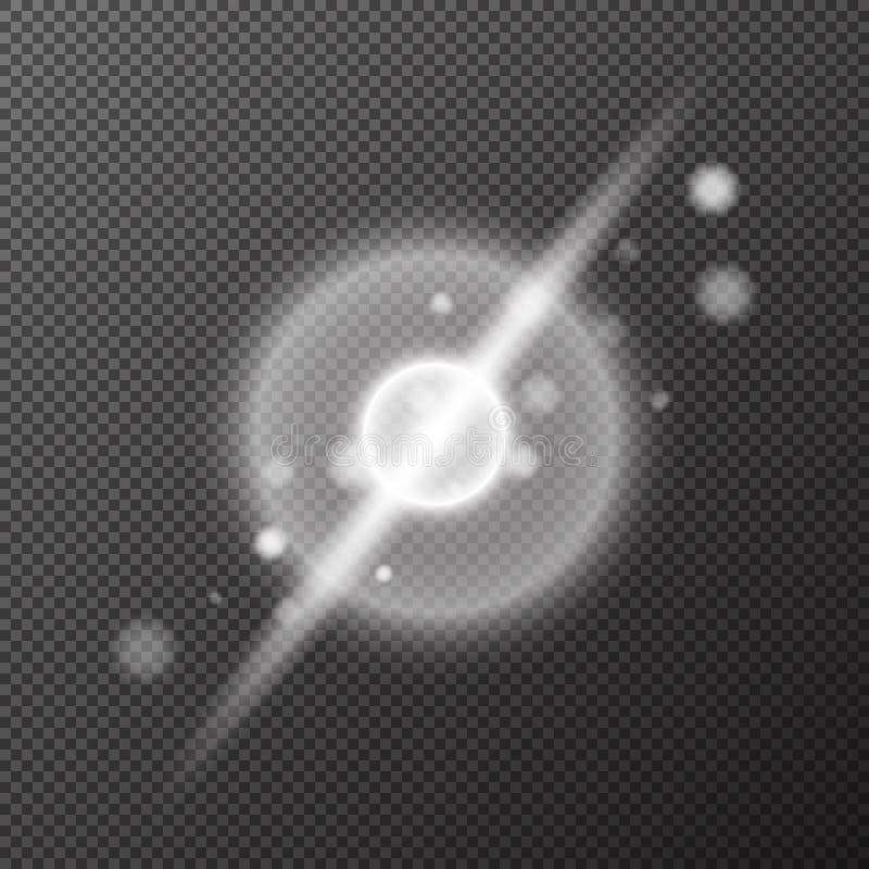 Light Glowing Element Vector Clipart. Stock Vector - Illustration of ...