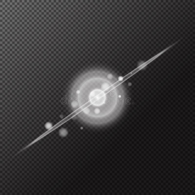 Light Glowing Element Vector Clipart. Stock Vector - Illustration of ...