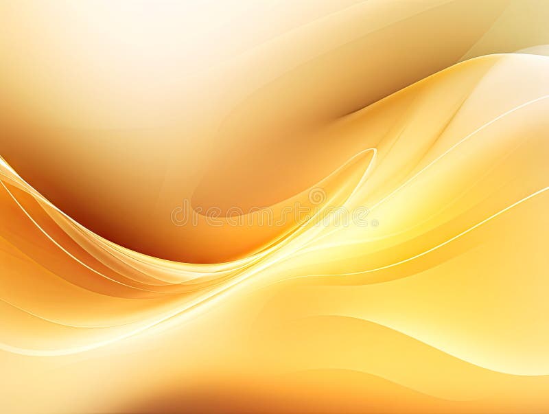 Light Golden Abstract Wavy Background Stock Photo - Image of style ...