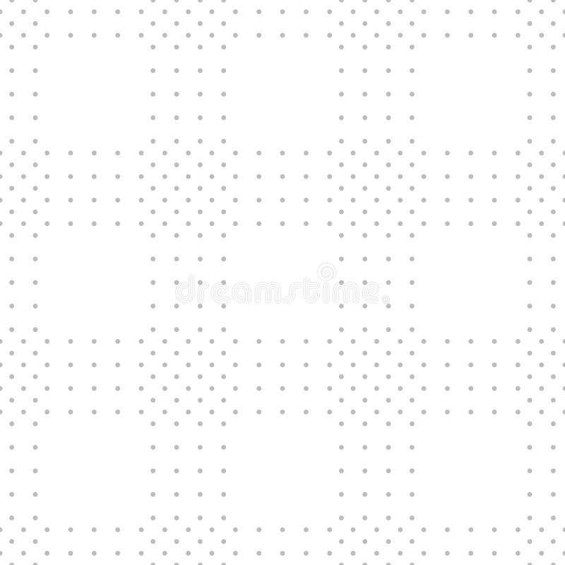 Light Gray Checkered Dotted Seamless Background Stock Vector ...