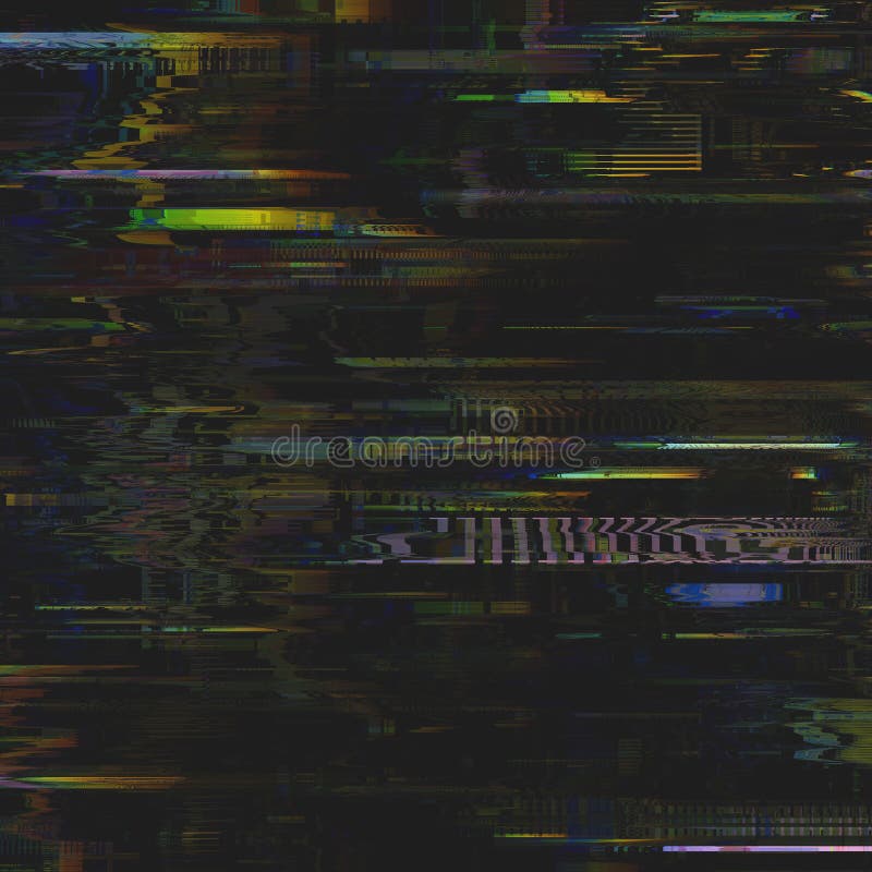 Glitch Unique Design Abstract Digital Pixel Noise Error Computer Screen ...