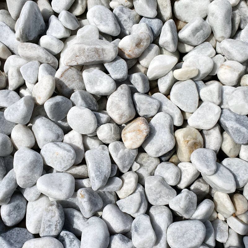 Light gray pebbles stock image. Image of closeup, gray - 183133359