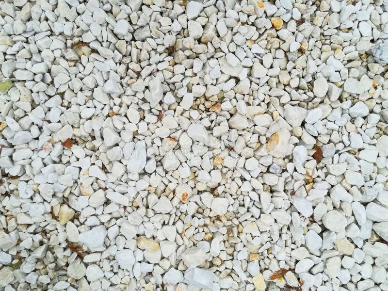 Light Gray Stone Rubble As Background of Many Small Stones Stock Photo ...