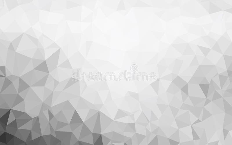 Light Gray Vector Gradient Triangles Pattern. Stock Vector ...