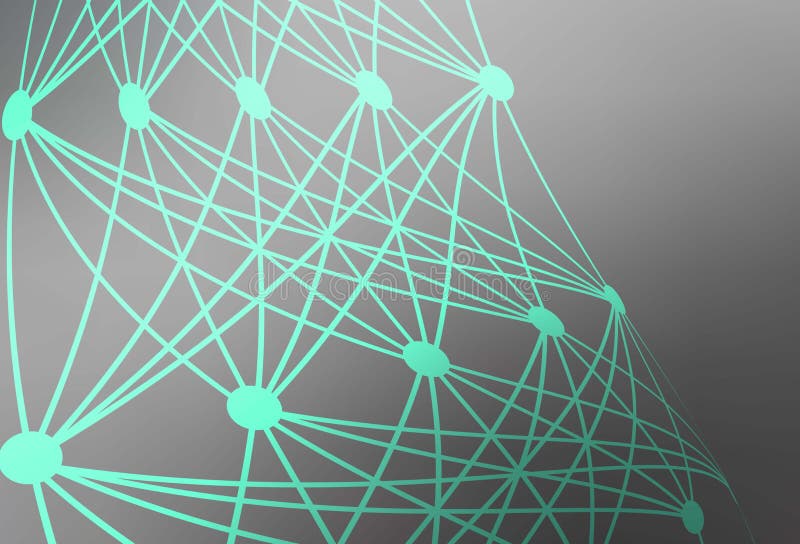 Light Gray Vector Texture with Artificial Intelligence Concept. Stock ...