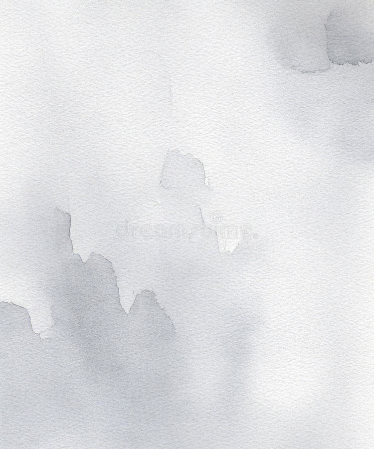 Light Gray Watercolor Background, it Mood Sad Stock Illustration ...