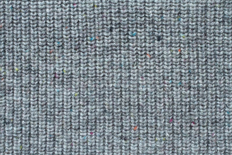 Light Gray Woolen Knitted Fabric Texture. Macro Stock Image - Image of ...