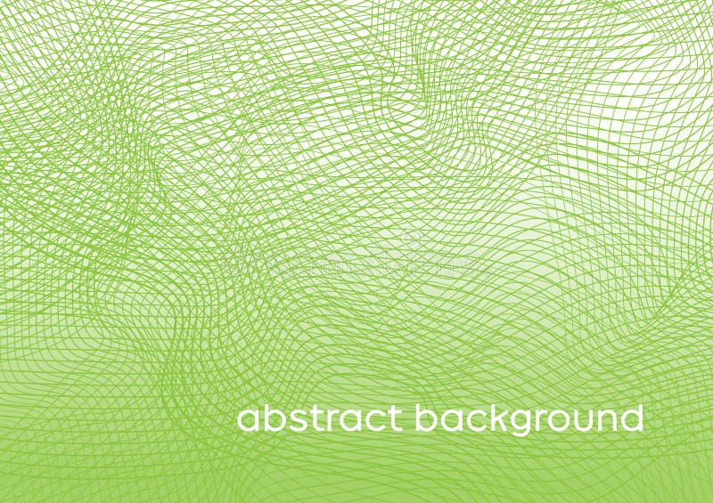 Light Green Airy Tulle Abstract Background Vector. Beautiful 3D Art ...