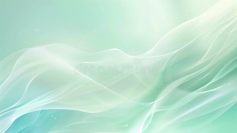 Light Green and Blue Abstract Background with Soft Waves AIG51A Stock ...