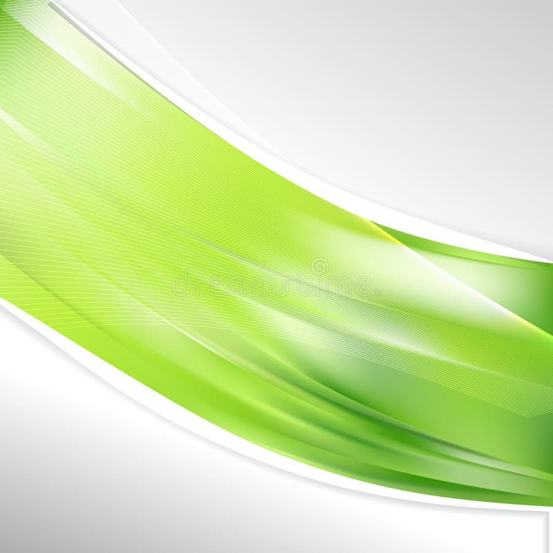 Light Green Brochure Design Template Stock Vector - Illustration of ...