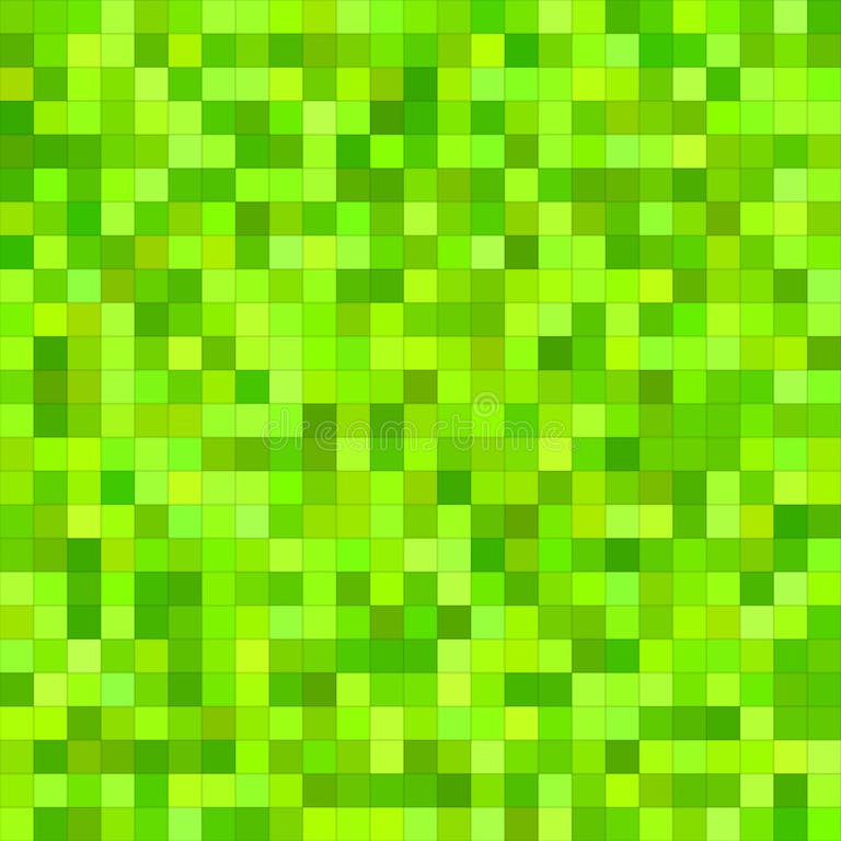 Light Green Color Square Mosaic Texture in Rectangular Style and ...