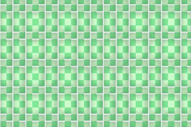 Light Green and Dark Green Cells of Many Colored Squares Stock ...