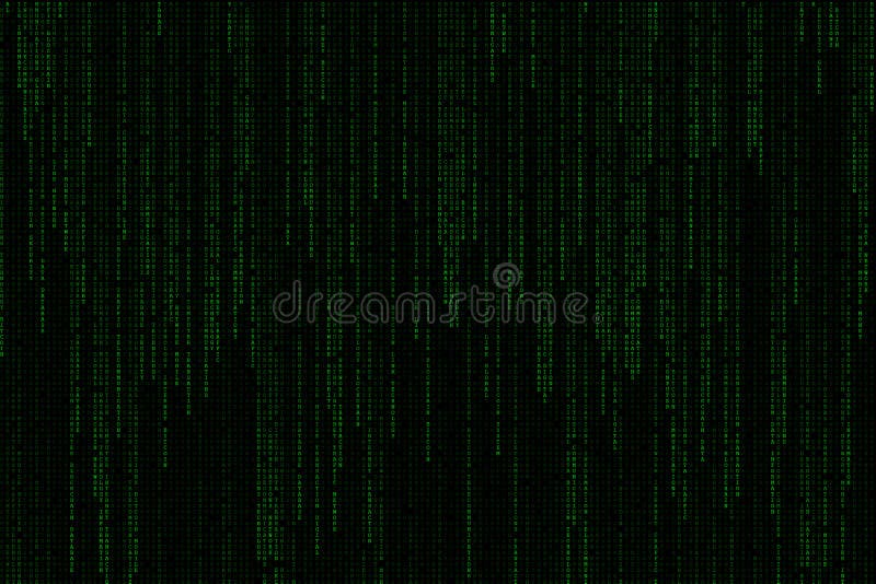 Light Green Digital Text Wording Background Matrix Stock Illustrations ...