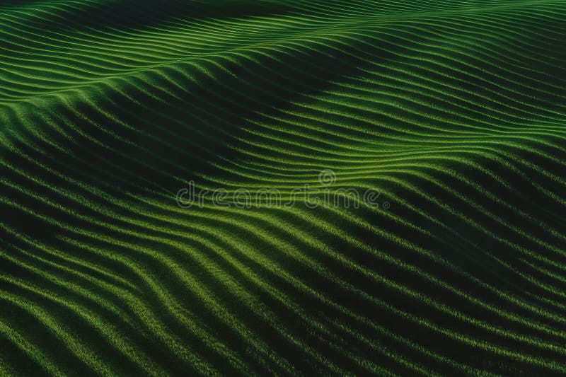 Light Green Fairway Texture with Mowing Lines on an Even Surface ...