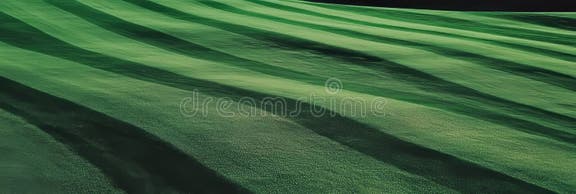 Light Green Fairway Texture with Subtle Mowing Lines from a Top View ...