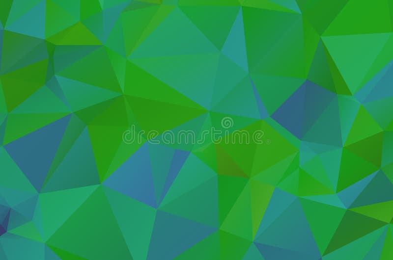 Glow Green Geometric Pattern Triangles Polygonal Design for Web and ...