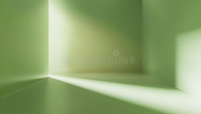 Light Green Gradient Background with Shadow Effect Stock Illustration ...