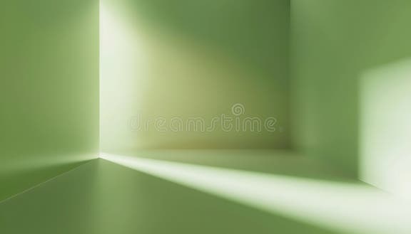 Light Green Gradient Background with Shadow Effect Stock Illustration ...