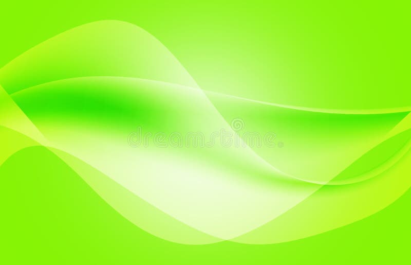 Light Green Gradient or Shadow Abstract Background with Curved Pattern ...