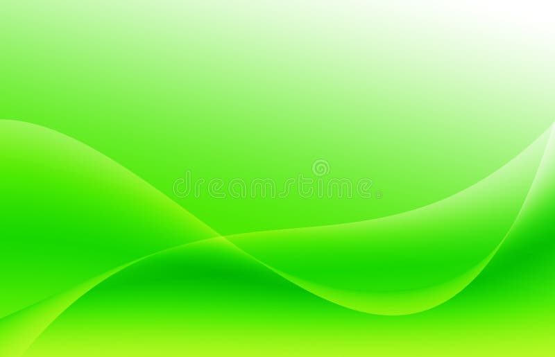 Light Green Gradient or Shadow Abstract Background with Curved Pattern ...