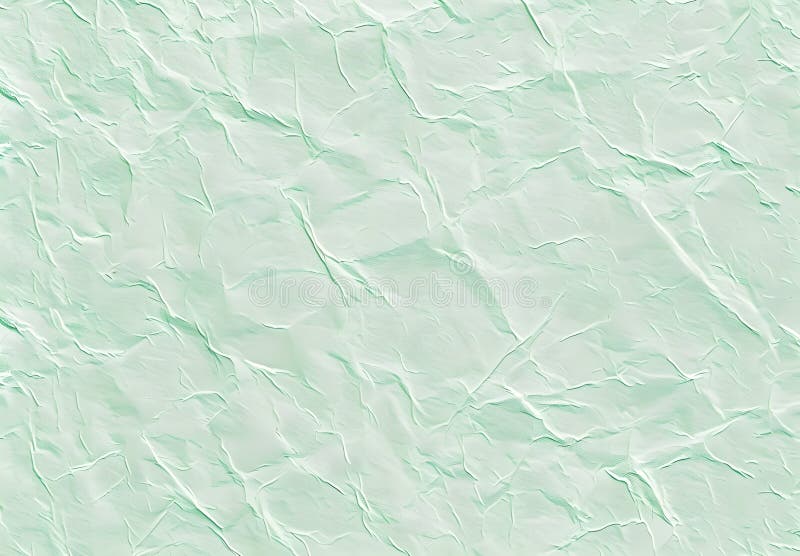 Light Green Crumpled Paper Texture Background Stock Illustration ...