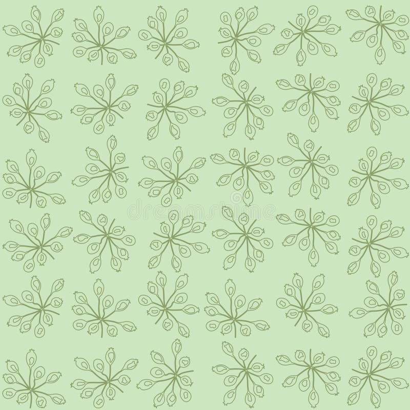 Light green pattern stock vector. Illustration of berries - 9189692