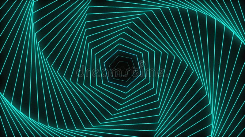 The Light Green Polygon Line Background Moves and Rotates To Form a ...