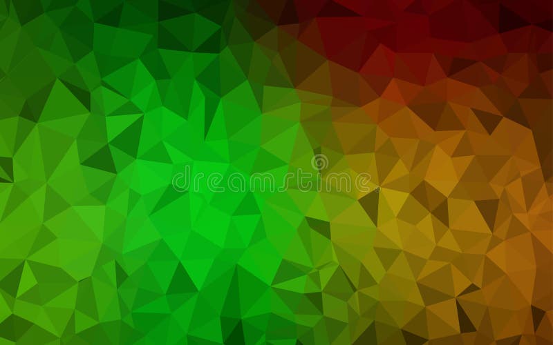 Light Green, Red Vector Low Poly Texture. Stock Vector - Illustration ...