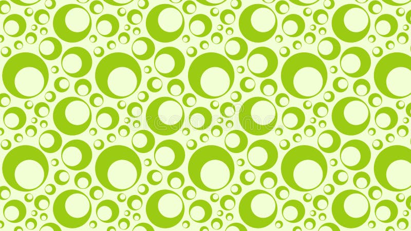 Light Green Seamless Circle Pattern Background Illustration Stock Illustration - Illustration of ...