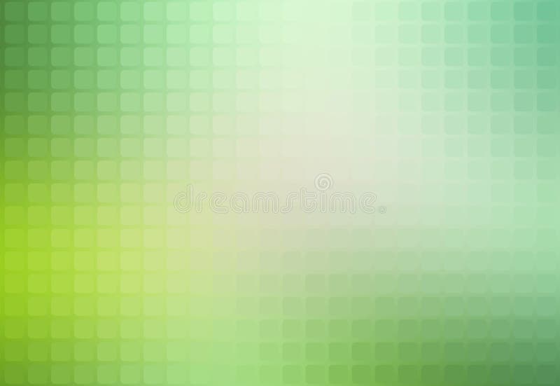 Light Green Shades Abstract Rounded Mosaic Background Stock Vector ...