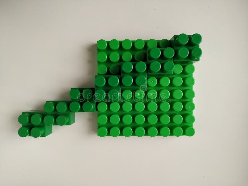 Square Constructor Details on a Blue Background. Design and Modeling ...