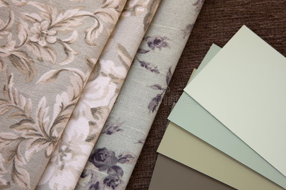 Light Green Subdued Swatches Stock Image - Image of materials, light ...