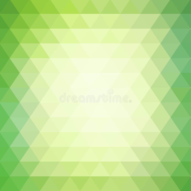 Green Triangles Background. Modern Abstract Illustration. Eps 10 Stock Vector - Illustration of ...