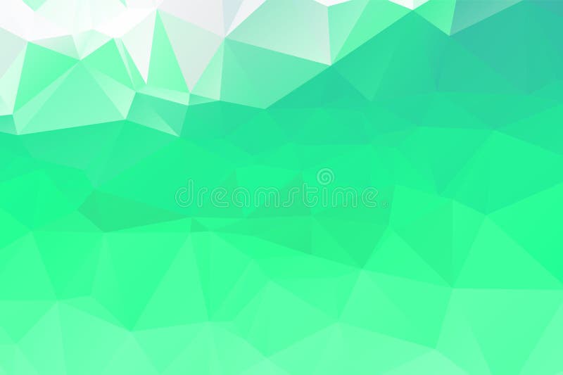 Light Green Vector Polygon Abstract Backdrop. Polygonal Abstract Vector ...