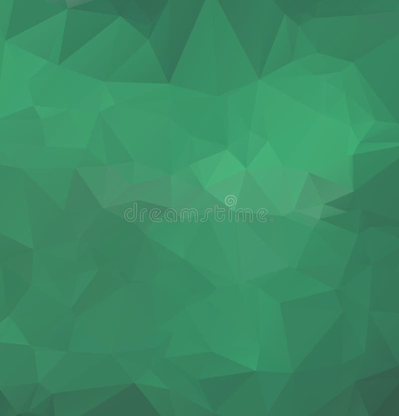 Light Green Vector Polygon Abstract Backdrop. Polygonal Abstract Vector ...