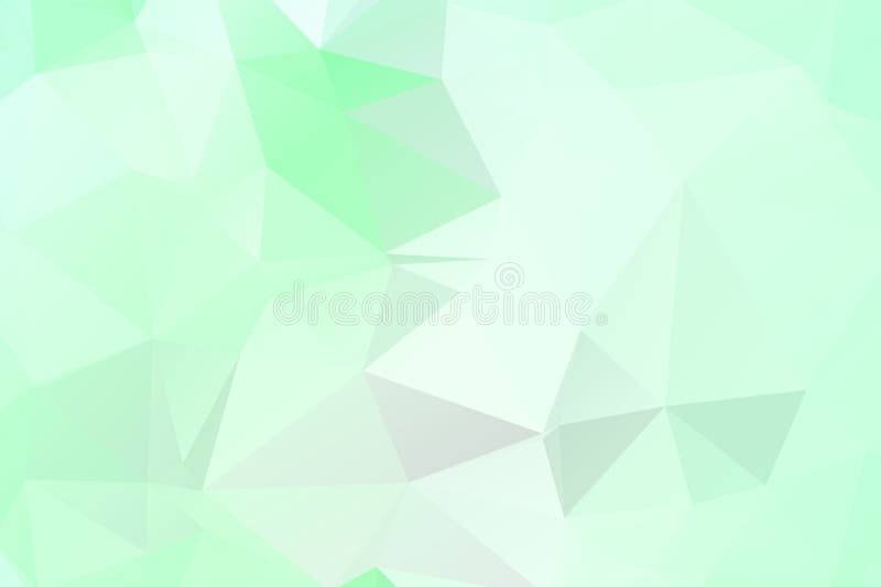 Light Green Vector Polygon Abstract Backdrop. Polygonal Abstract Vector ...
